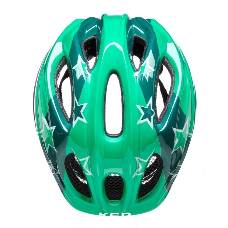 Helm Meggy II Trend Green Stars SM 49-55 cm - Fahrradprofis Würzburg